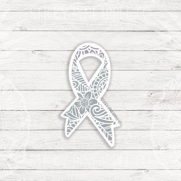 Glioblastoma Ribbon Decals - Etsy