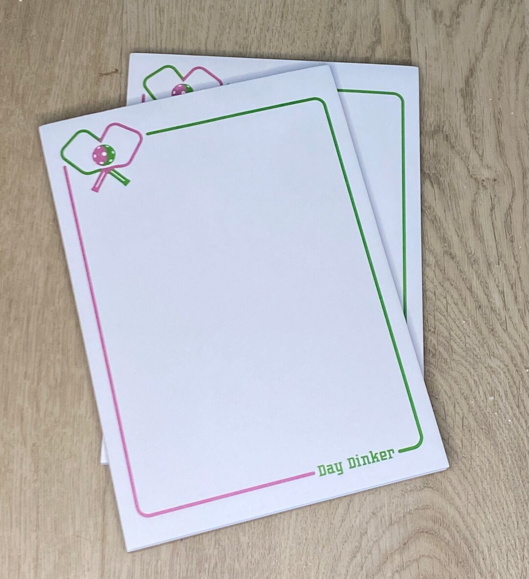 Pickleball Notepads, Pickleball Gift, Personalized Notepad ...