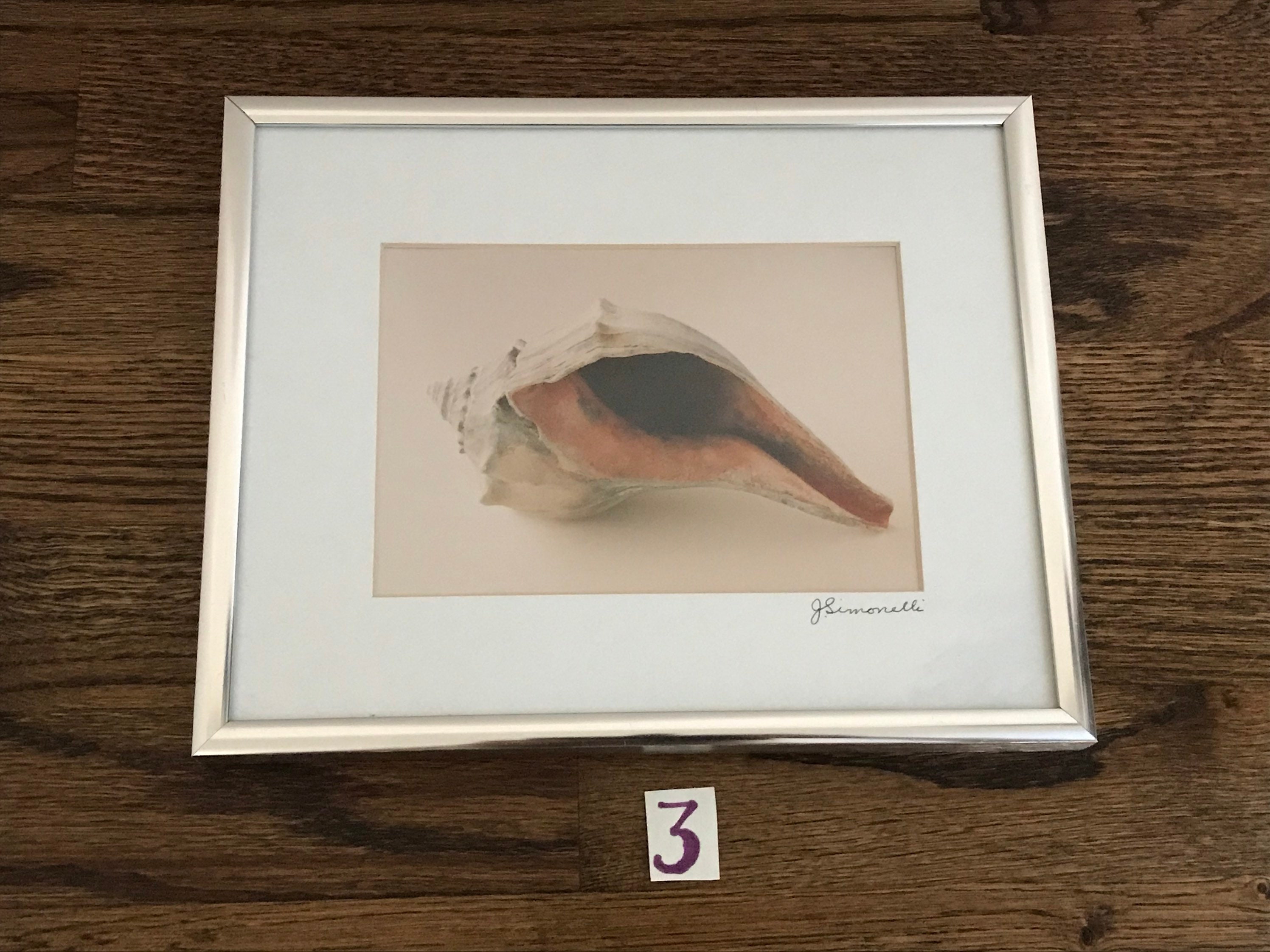 J. Simonelli Signed and Framed Art - Etsy