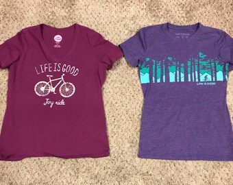 Life is Good Tshirt - Etsy