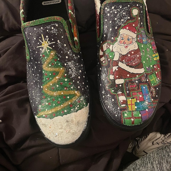 Christmas Shoes - Etsy
