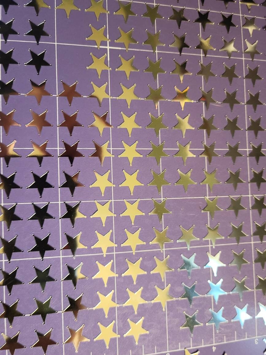 Sheriff Star Foil Confetti - Etsy