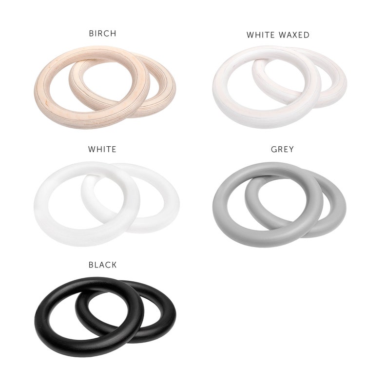 ULPU MINI Gym Rings Wooden Gymnastics Rings With Adjustable - Etsy