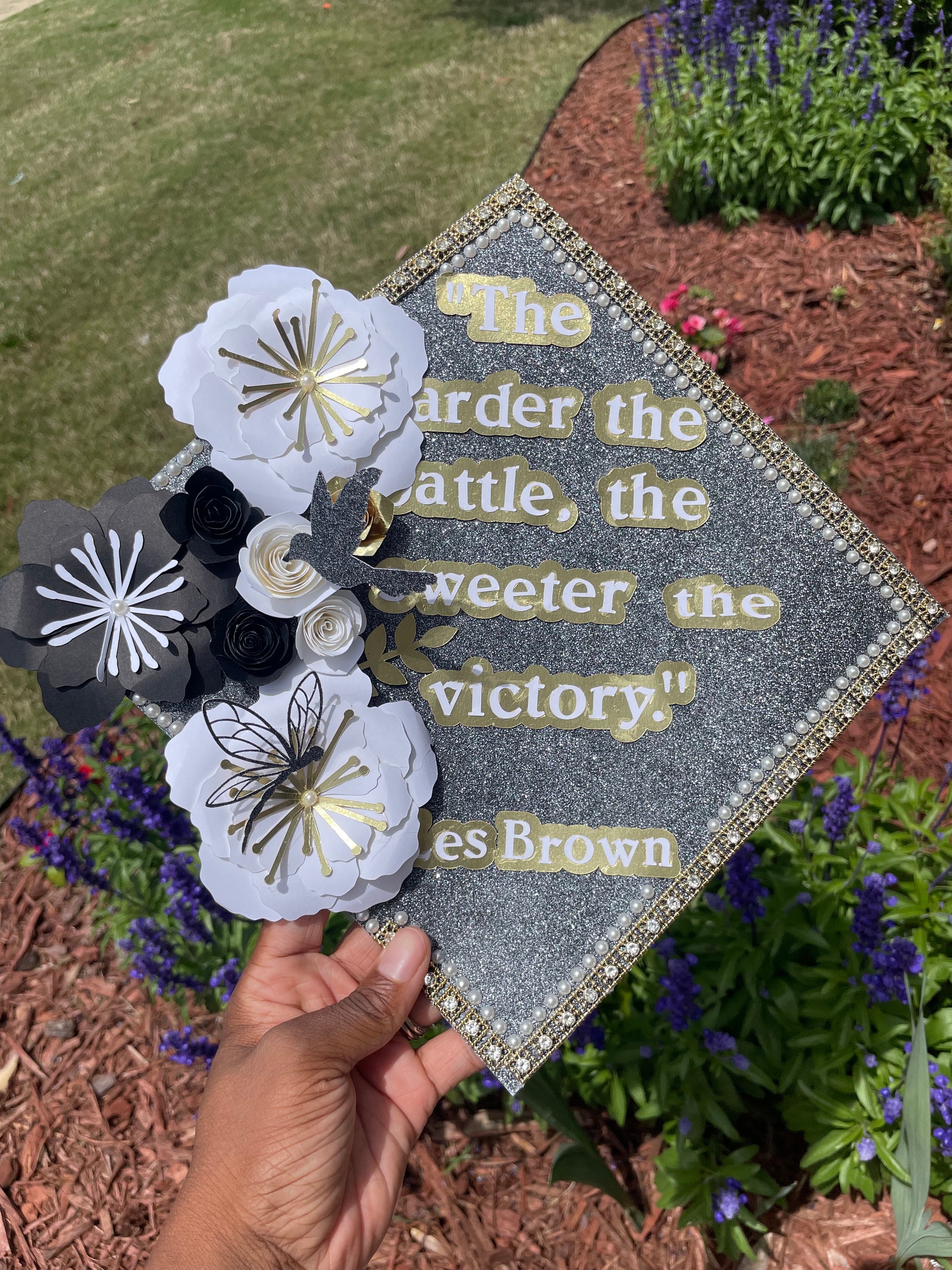 Graduation Cap Topper Kindergarten Middles High College Graduate Cap ...