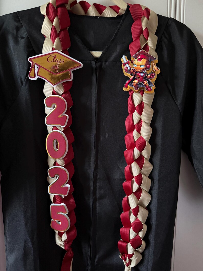 Graduation BUNDLE! Lei Sash With Grad Cap & Fan Gift Photoshoot 2025 ...