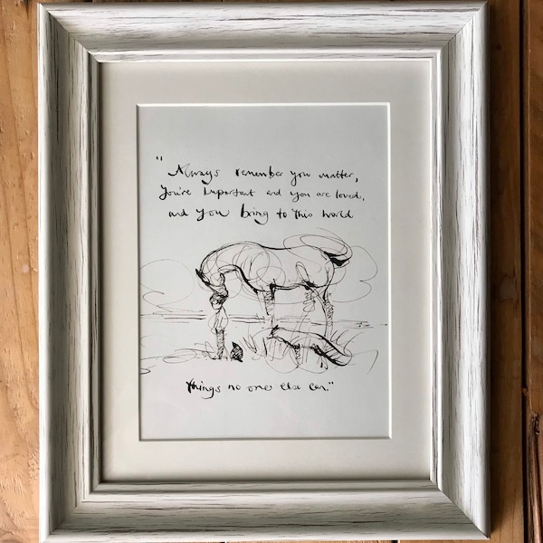 Framed Print From the Boy the Mole the Fox & the Horse by Charlie ...