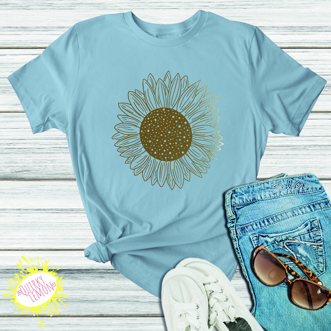 Sunflower SVG 4 Variations, Whole Sunflower, Segmented Sunflower and ...
