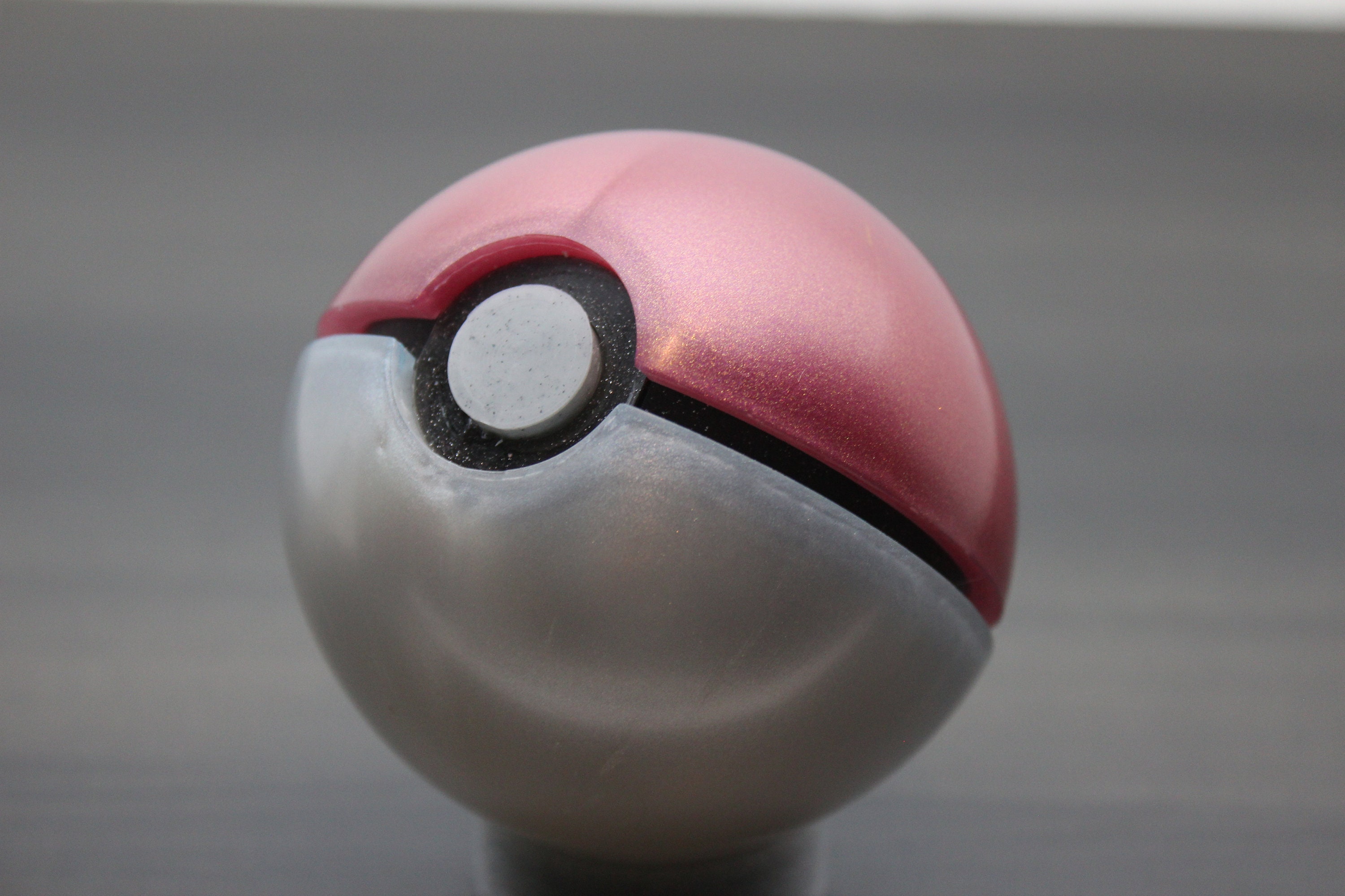 Handcrafted Resin Pokeball Pink - Etsy