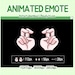 Funny Twitch Emotes Air Quotes Finger Animated Emote. - Etsy