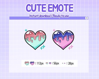 LOVE CARD Twitch Emote / Twitch Emotes / Twitch Stream / Discord Emotes ...