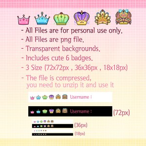 Twitch Badges Crown Sub Emotes. - Etsy