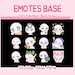 Chibi Emotes Base Pack. - Etsy