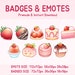 Chibi Emotes Base Pack. - Etsy