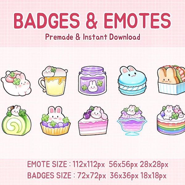 Chibi Emotes Base Pack. - Etsy
