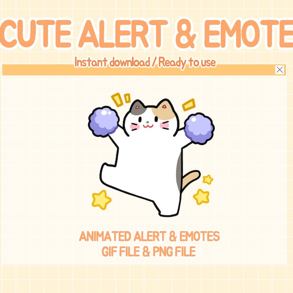 Cute Twitch Emotes and Alerts - Etsy