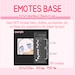 Chibi Emotes Base Pack. - Etsy