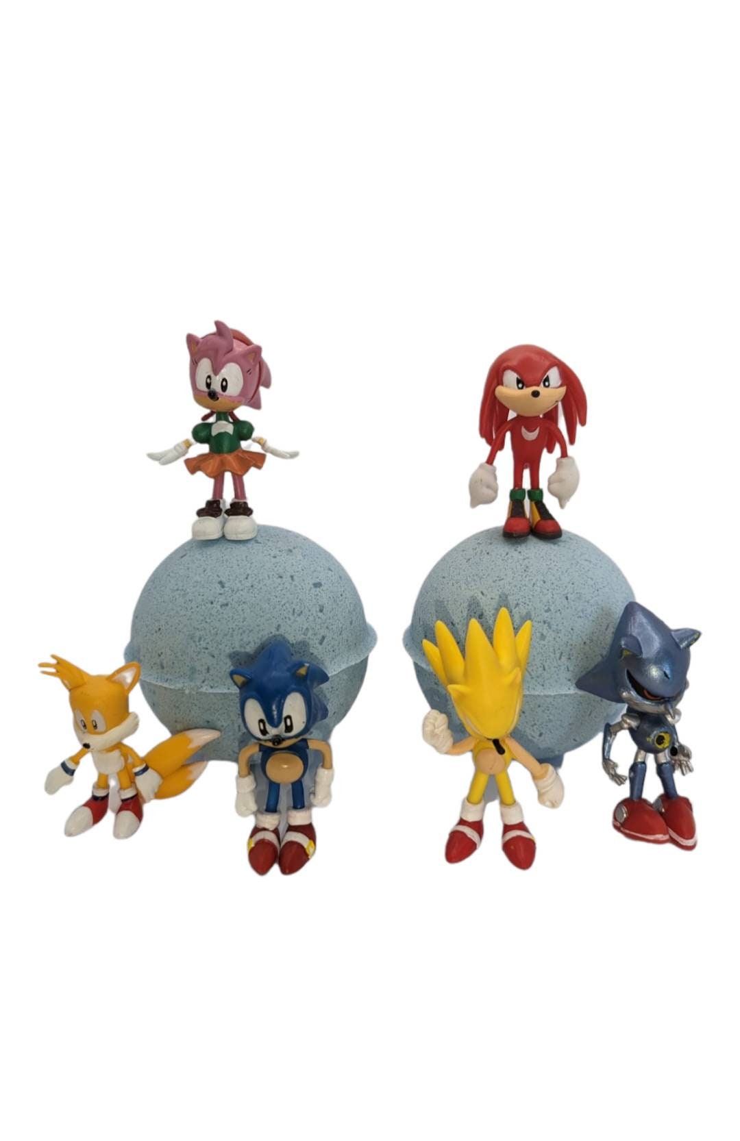 Sonic Surprise Toy Bath Bomb / Sonic / Large and Extra Large - Etsy