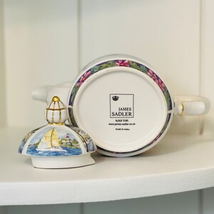 Vintage James Sadler rooftops Teapot-bermuda-made in India - Etsy