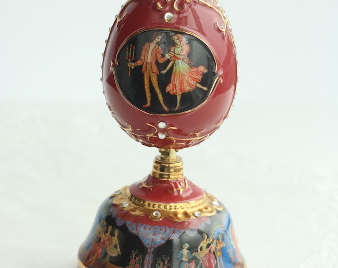 Clara and the Nutcracker First Edition Ballet Music Box Egg Ardleigh ...