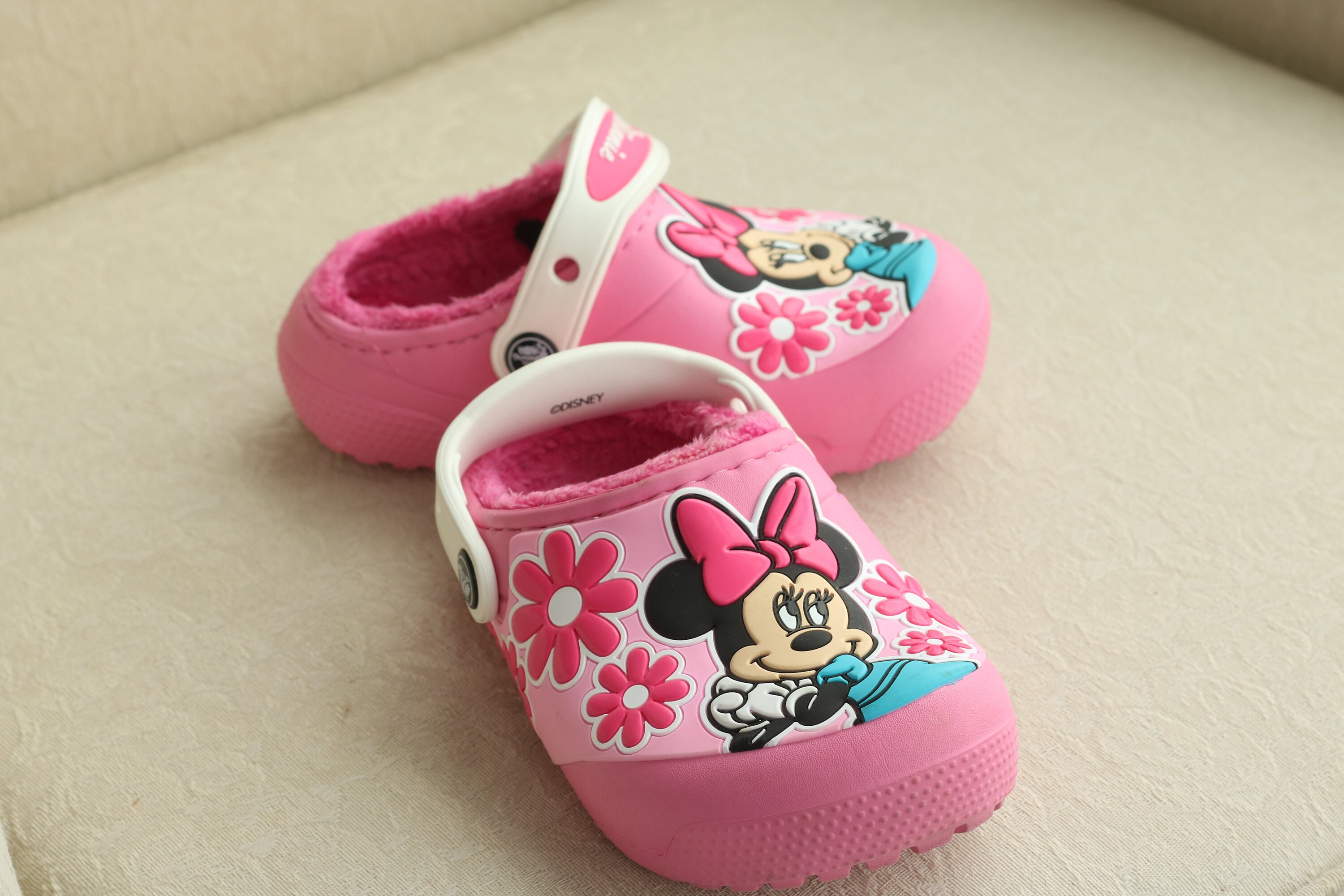 Minnie Mouse Crocs in Pink Lemonade 6 C - Etsy