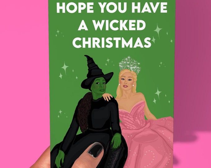 Hope You Have A Wicked Christmas - Wicked the Musical Christmas Card ...
