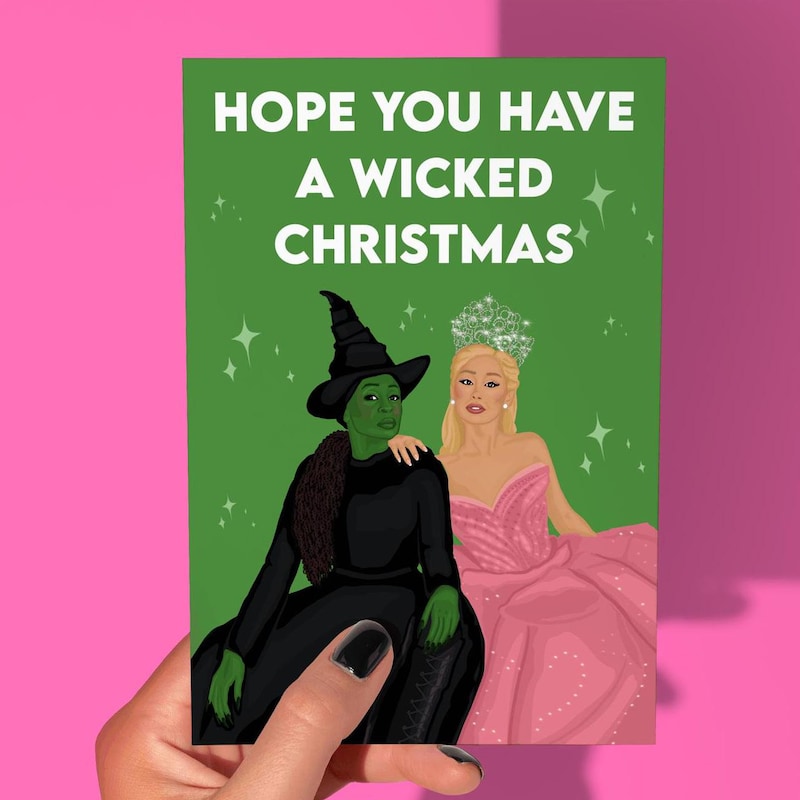 Wicked Art Greeting Card - Etsy UK