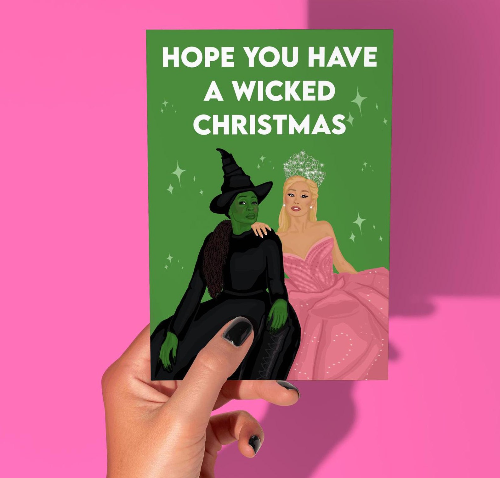 Hope You Have A Wicked Christmas - Wicked the Musical Christmas Card ...