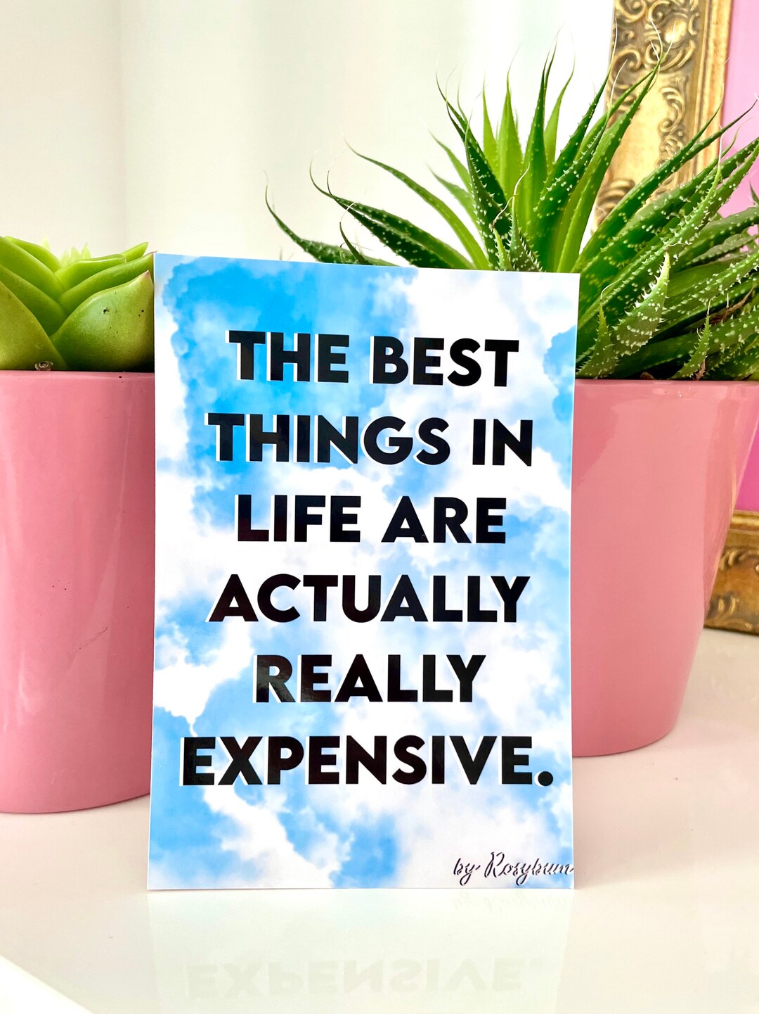 Anti Inspirational Quote Print Framed Print A4 Typography - Etsy