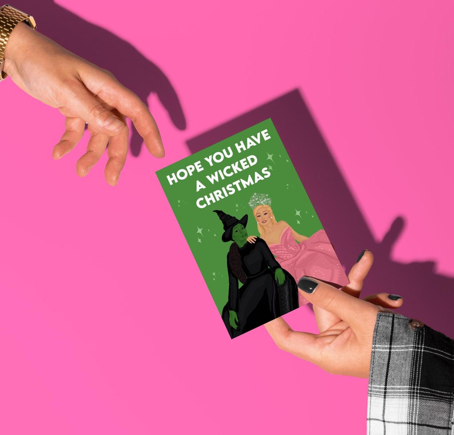 Hope You Have A Wicked Christmas - Wicked the Musical Christmas Card ...