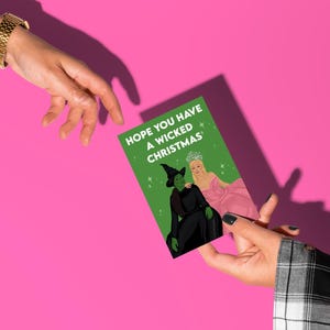 Hope You Have A Wicked Christmas - Wicked the Musical Christmas Card ...