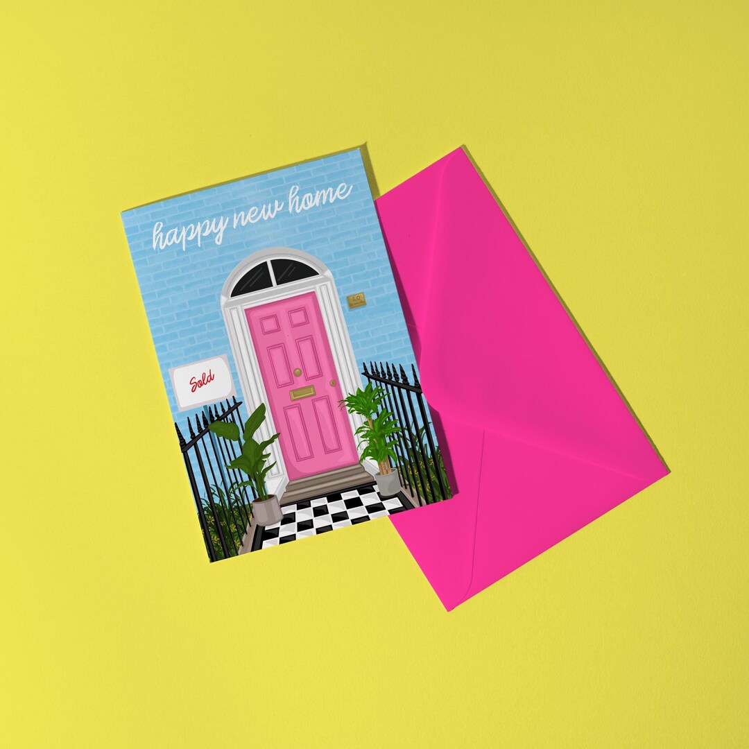 Personalised New Home Card - Housewarming Card New House Gift First ...