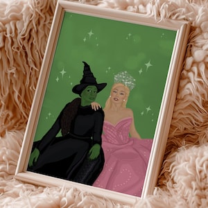 Wicked Musical Art Print - Poster Wicked the Musical Gift Wicked ...