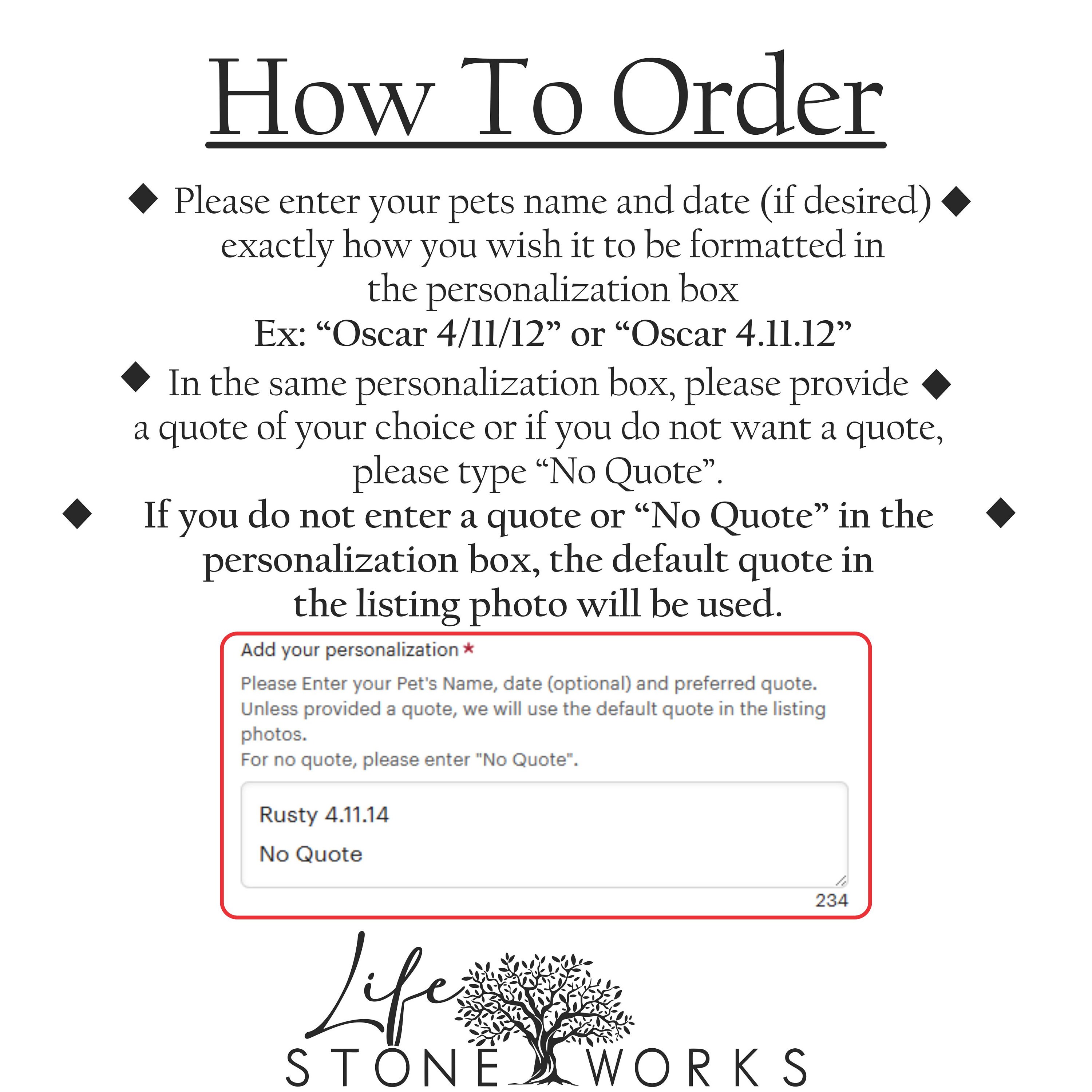 Cat Paw Granite Marble Pet Memorial Grave Stone Marker Gift 12x12 ...