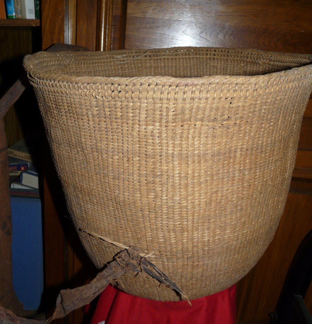 Yanomamo (yanomami) Brazil Amazon Indian Burden Basket With Tumpline - Etsy