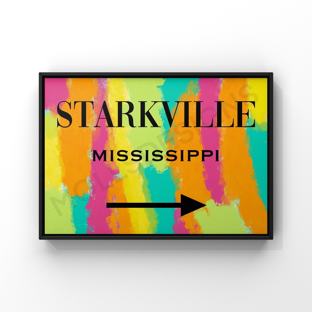 Preppy Mississippi Abstract (digital Download), Preppy Wall Art, Room ...