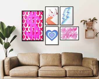 Preppy Room Decor Poster Print Prints Preppy Wall Art - Etsy