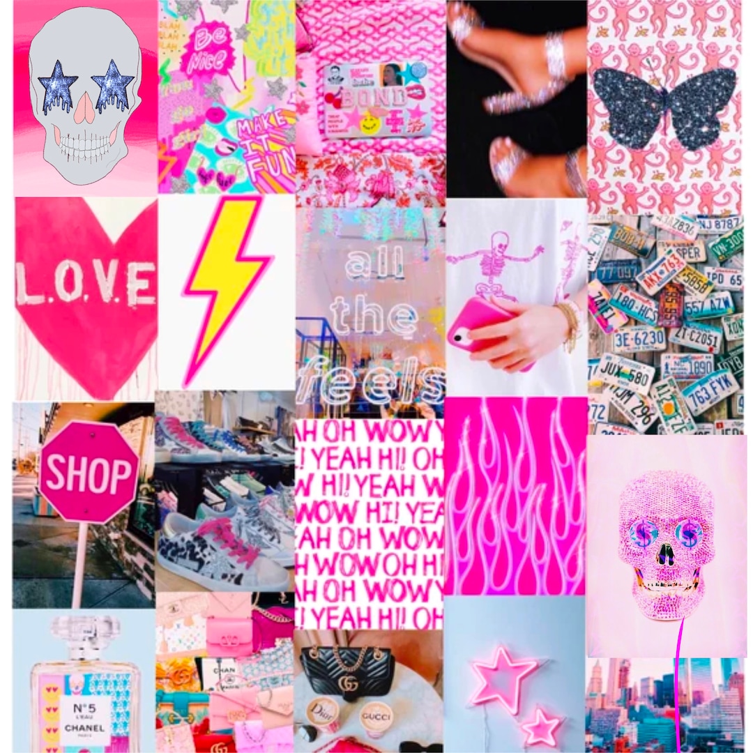 70+ Pictures Preppy Wall Collage (digital Download), Preppy Wall Art ...