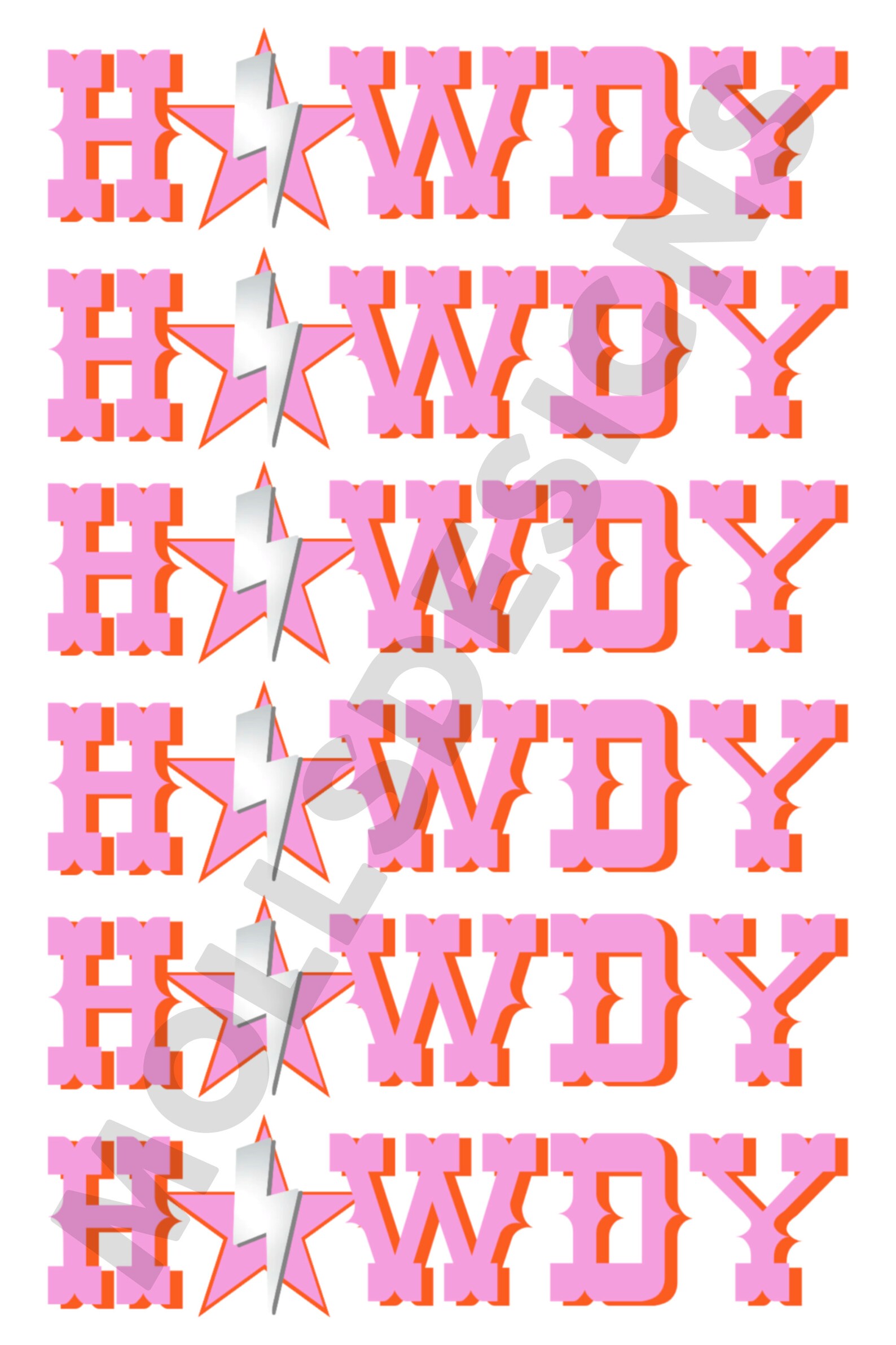 Howdy Digitaler Download Preppy Wandkunst Raum Dekor - Etsy