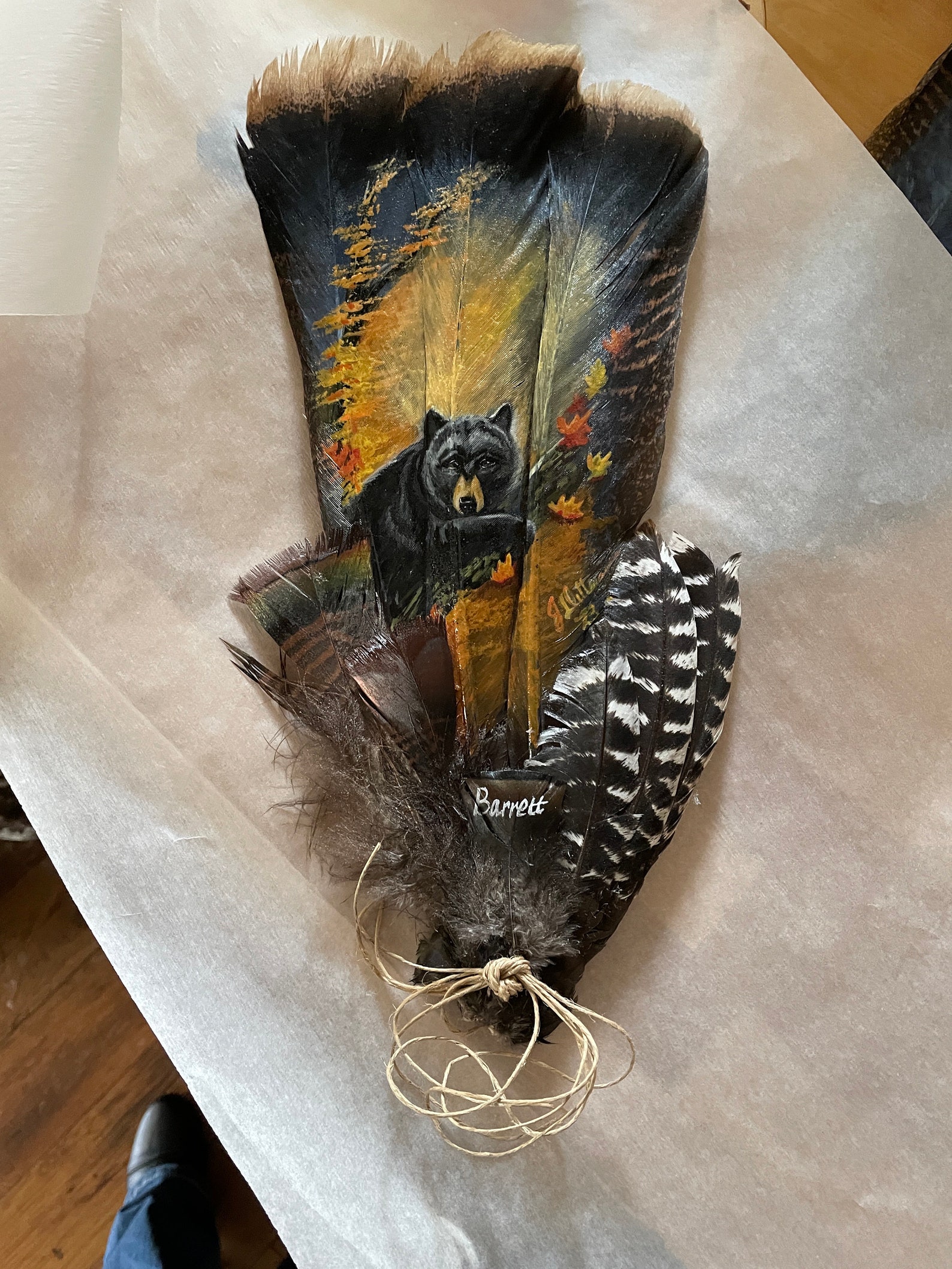 Hand Painted Turkey Feathers - Etsy