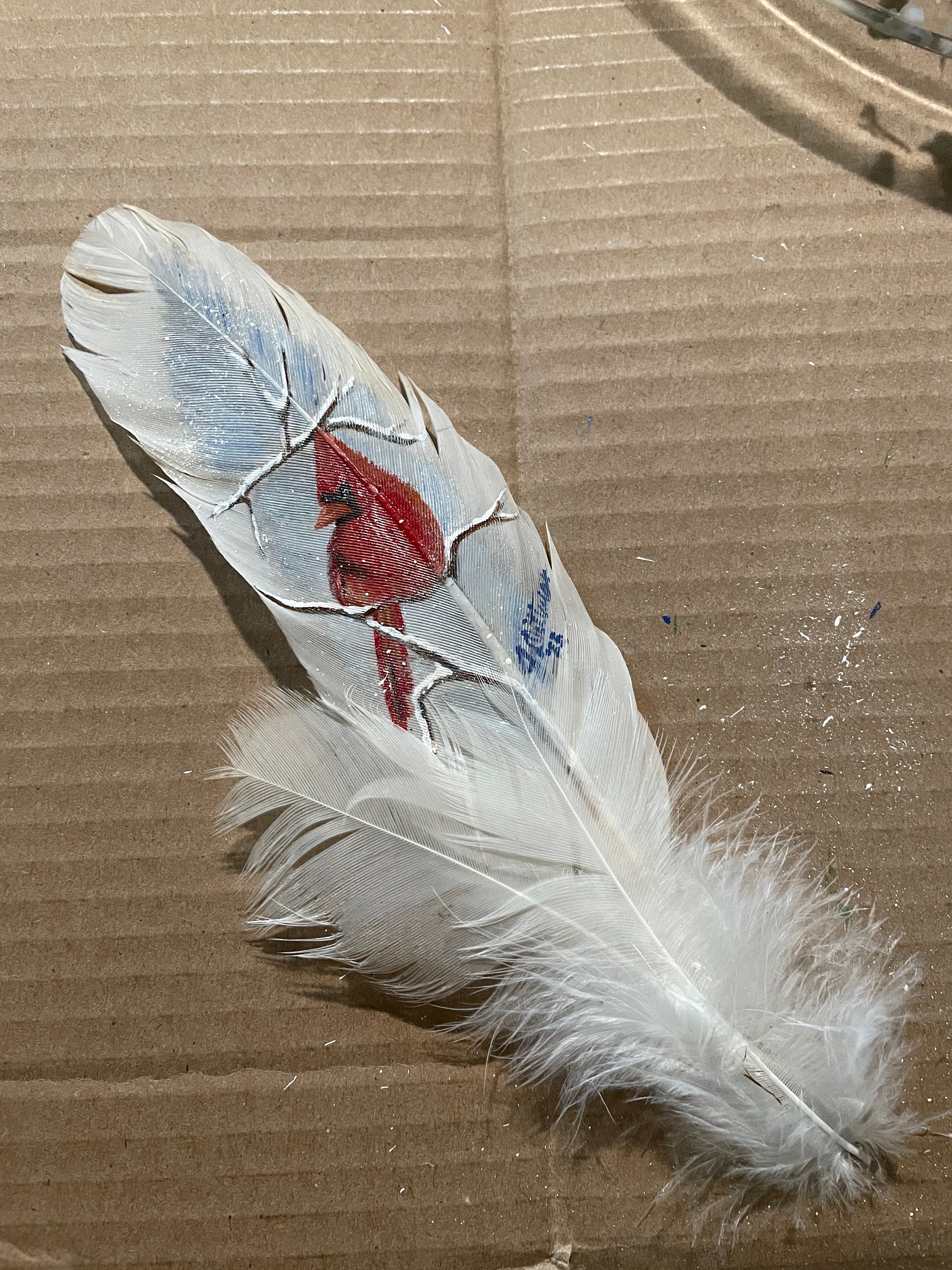 Hand Painted Turkey Feathers - Etsy