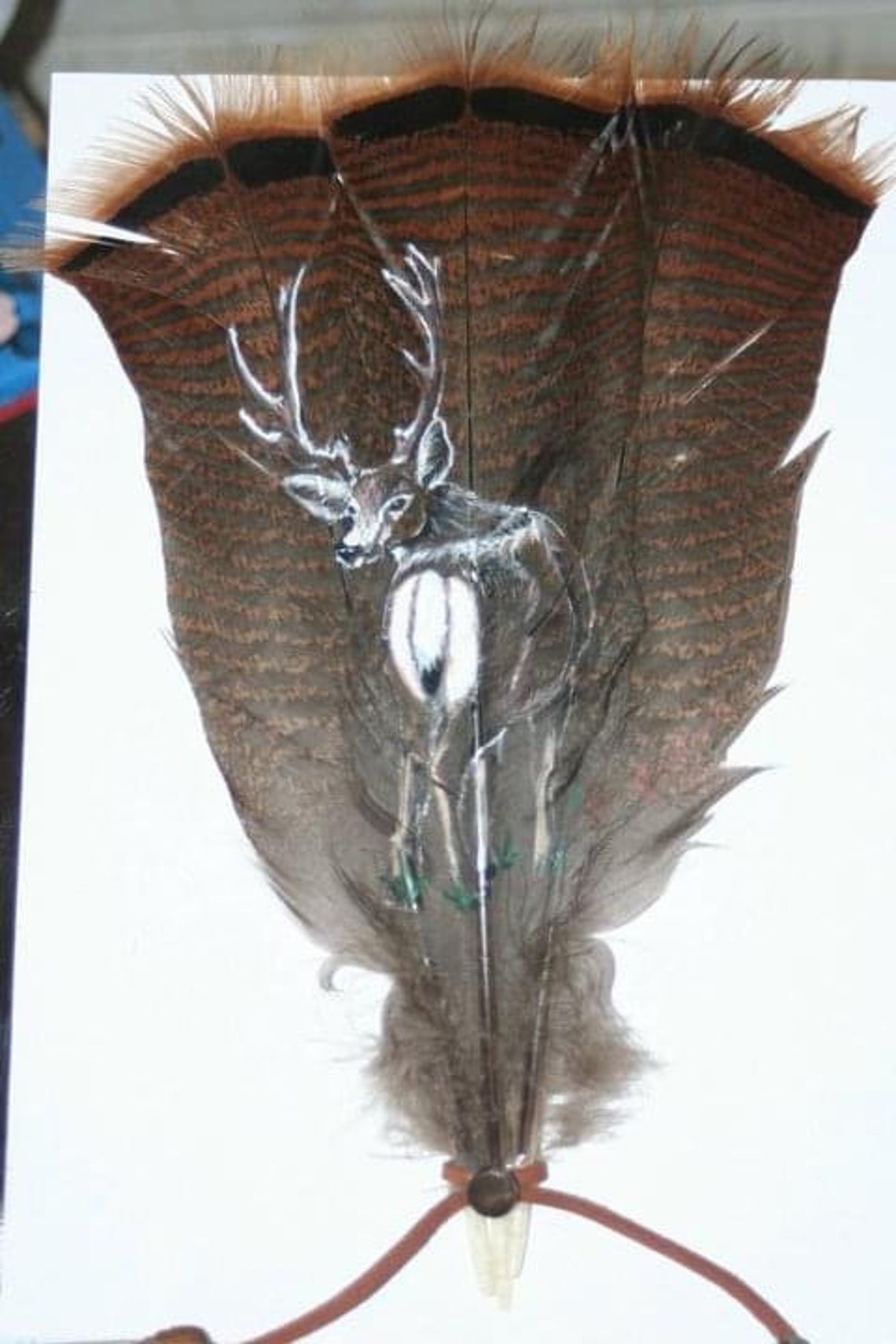 Hand Painted Turkey Feathers - Etsy