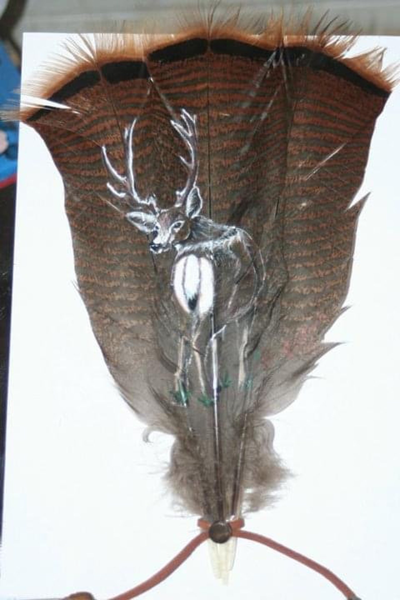 Hand Painted Turkey Feathers - Etsy