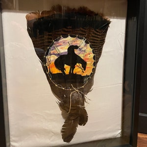 Hand Painted Turkey Feathers - Etsy