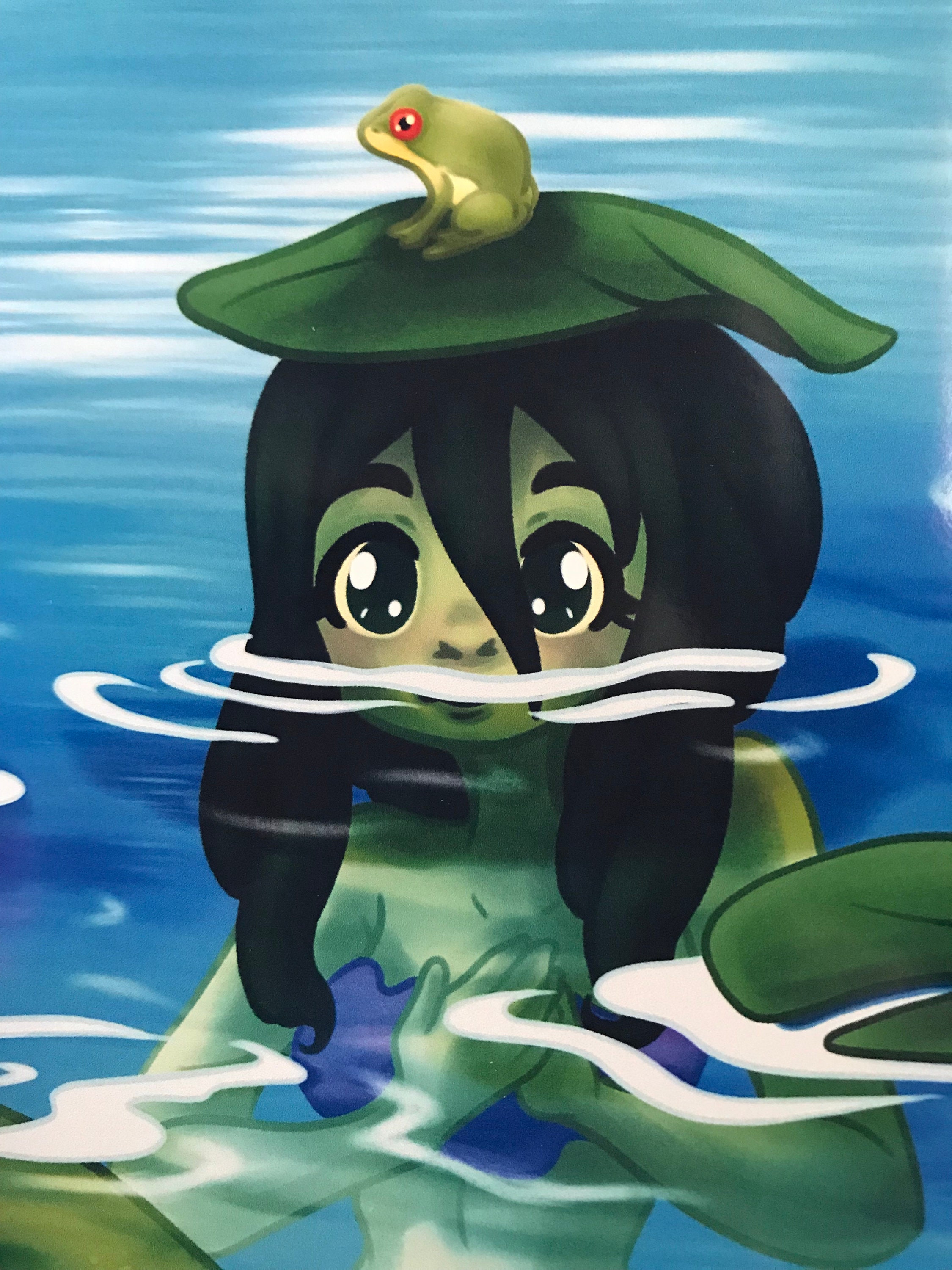 Mermay 2021: Frog Print/art/prints/art - Etsy UK