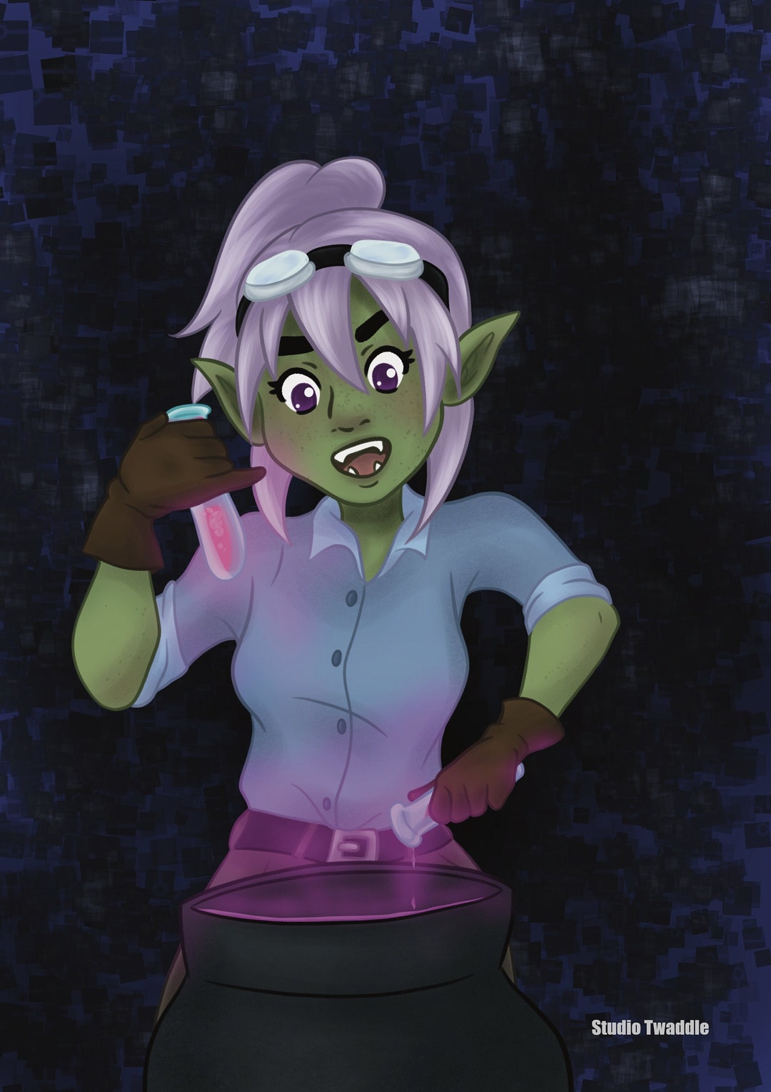Goblin/ghoul/art/prints/art Prints/halloween/goblin/ghoul/digital Art ...