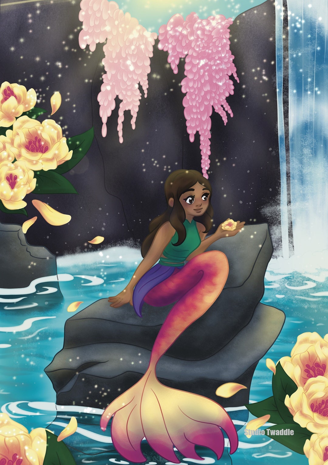 Mermay 2021: Bloom Print/art/prints/art Prints/mermay/mermaids/bloom ...