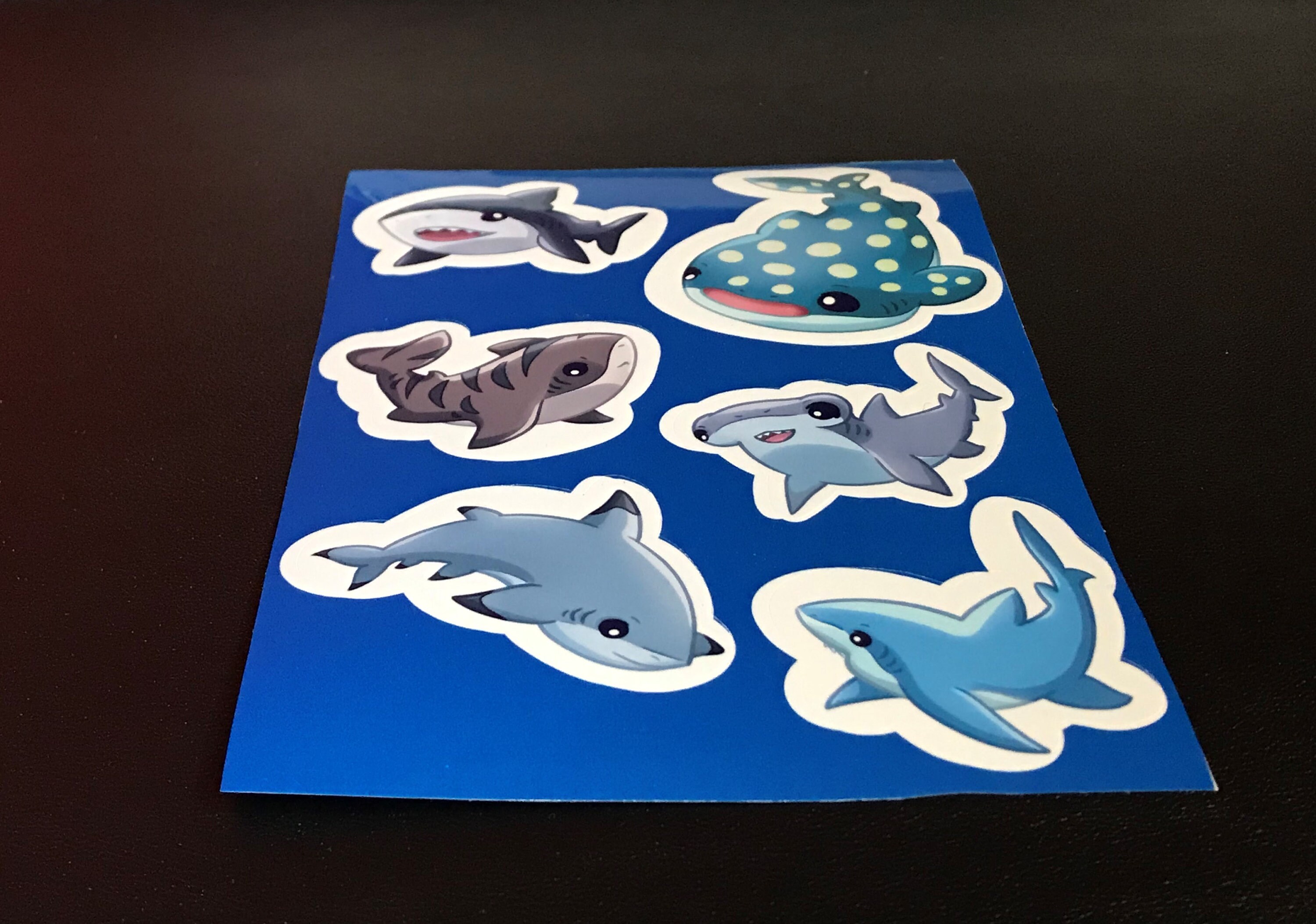 Sharks Sticker Sheet - Etsy