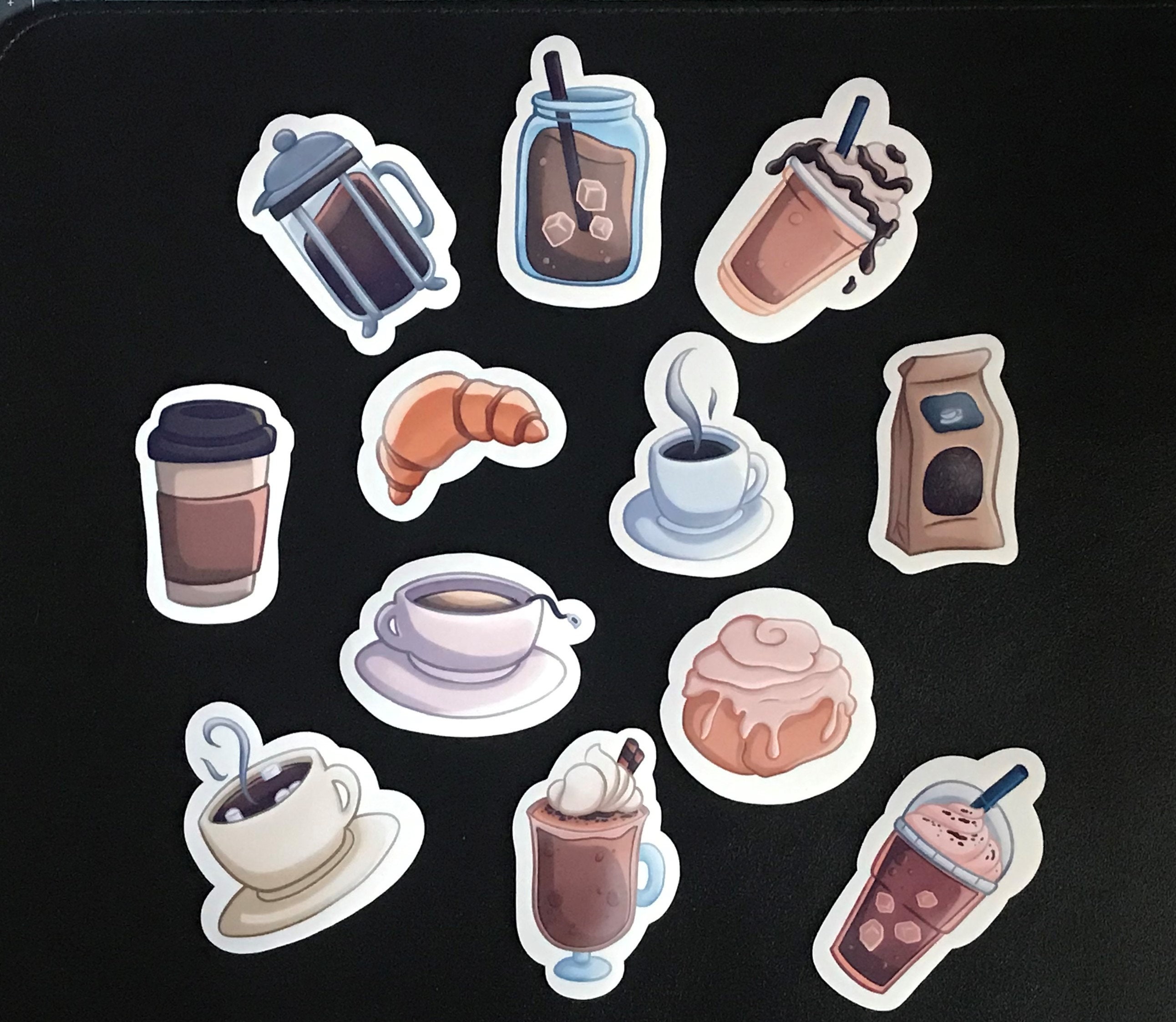 Pegatinas la cafetería - Etsy España