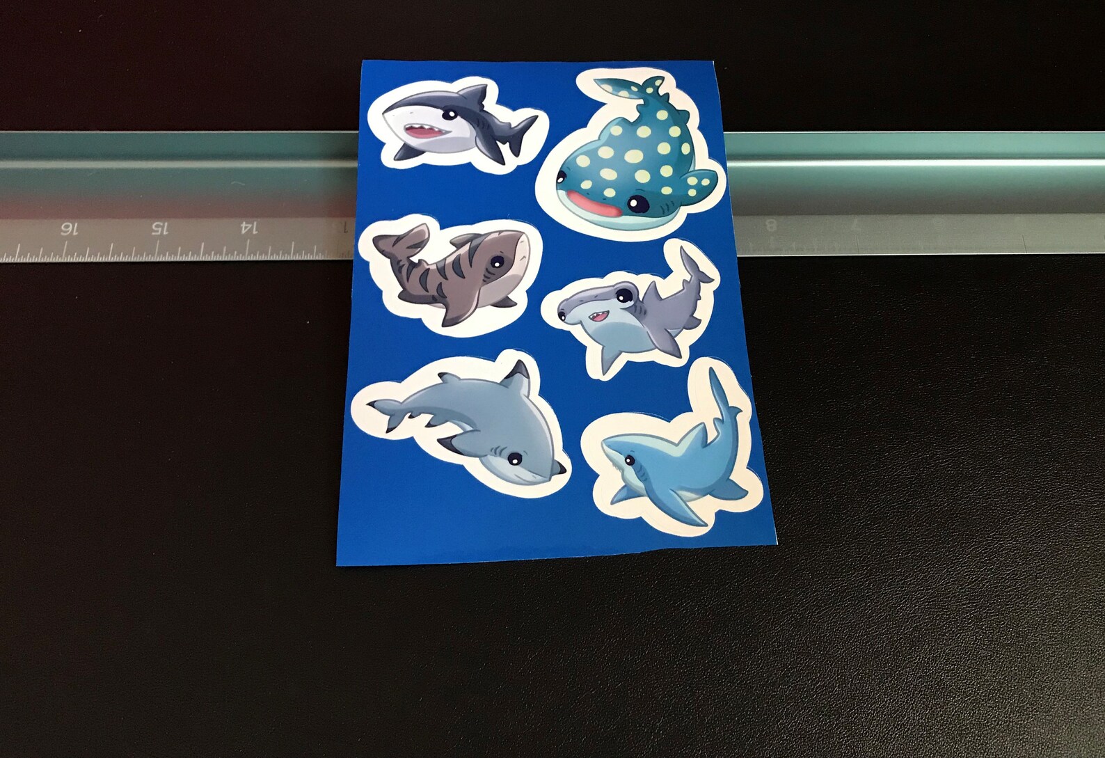 Sharks Sticker Sheet - Etsy