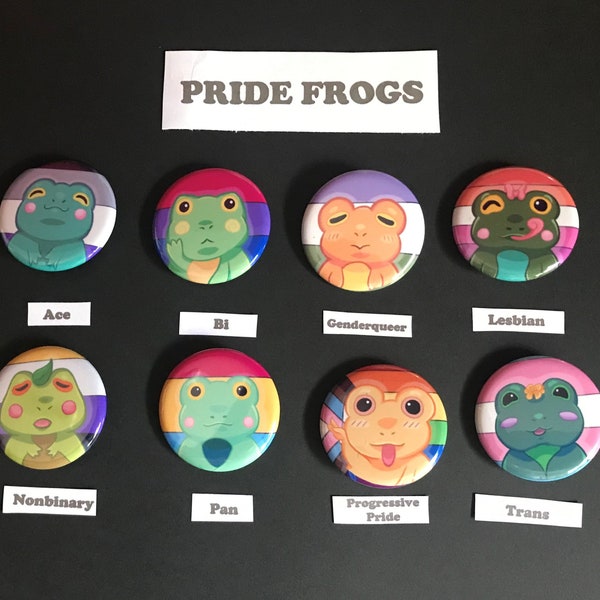 Frog Button - Etsy